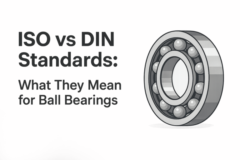 ISO vs DIN Standards: What They Mean for Ball Bearings - STR Industries